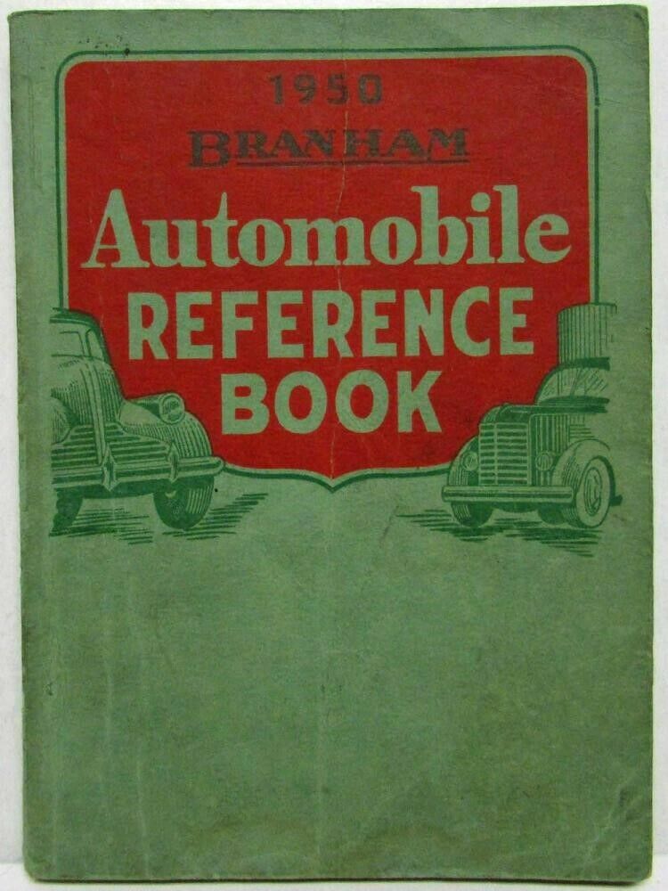 1950 Branham Automobile Reference Book | Everything Bantam