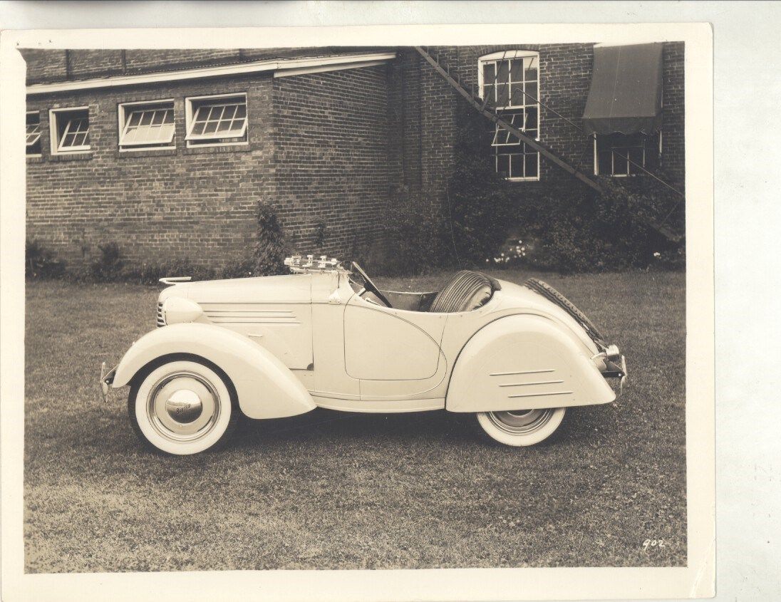 Light Colored Roadster Factory Photo | Everything Bantam